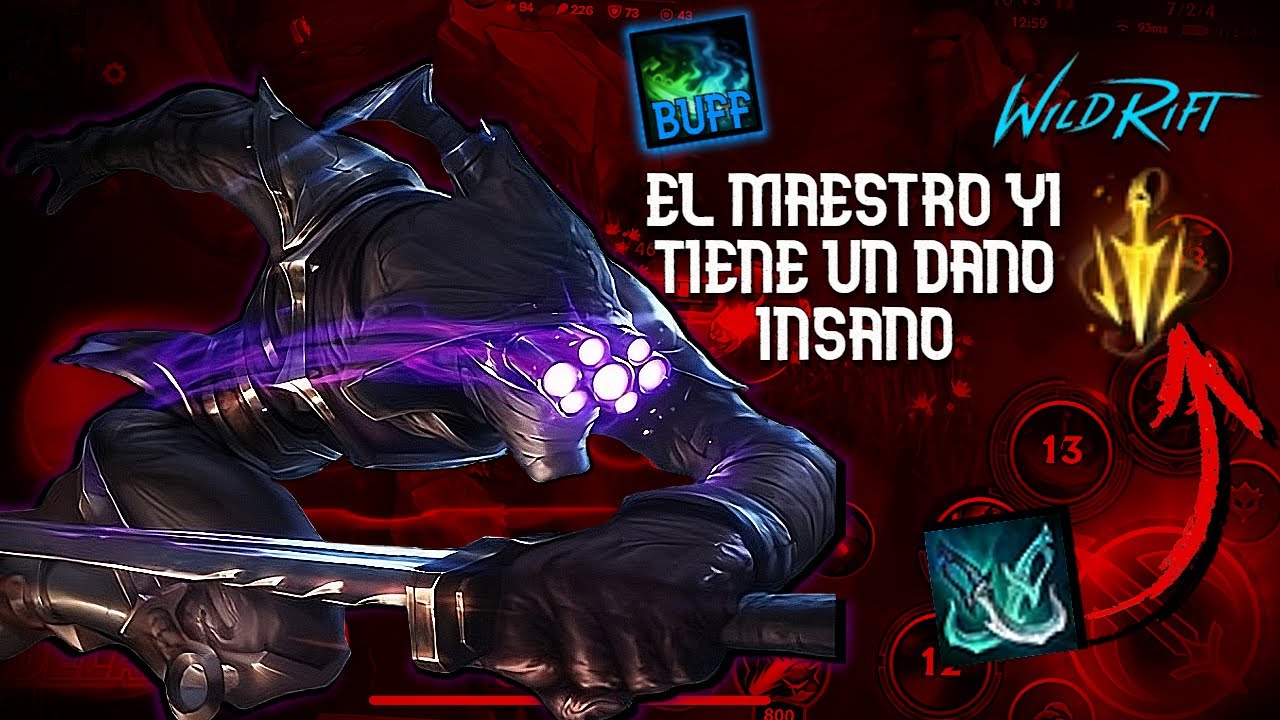 ¡NUEVA Build & Runas PARA DESTROZAR CON EL MAESTRO YI! *está op* Wild ...