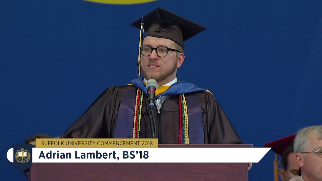 College of Arts & Sciences Commencement Student Adrian Lambert - YouTube