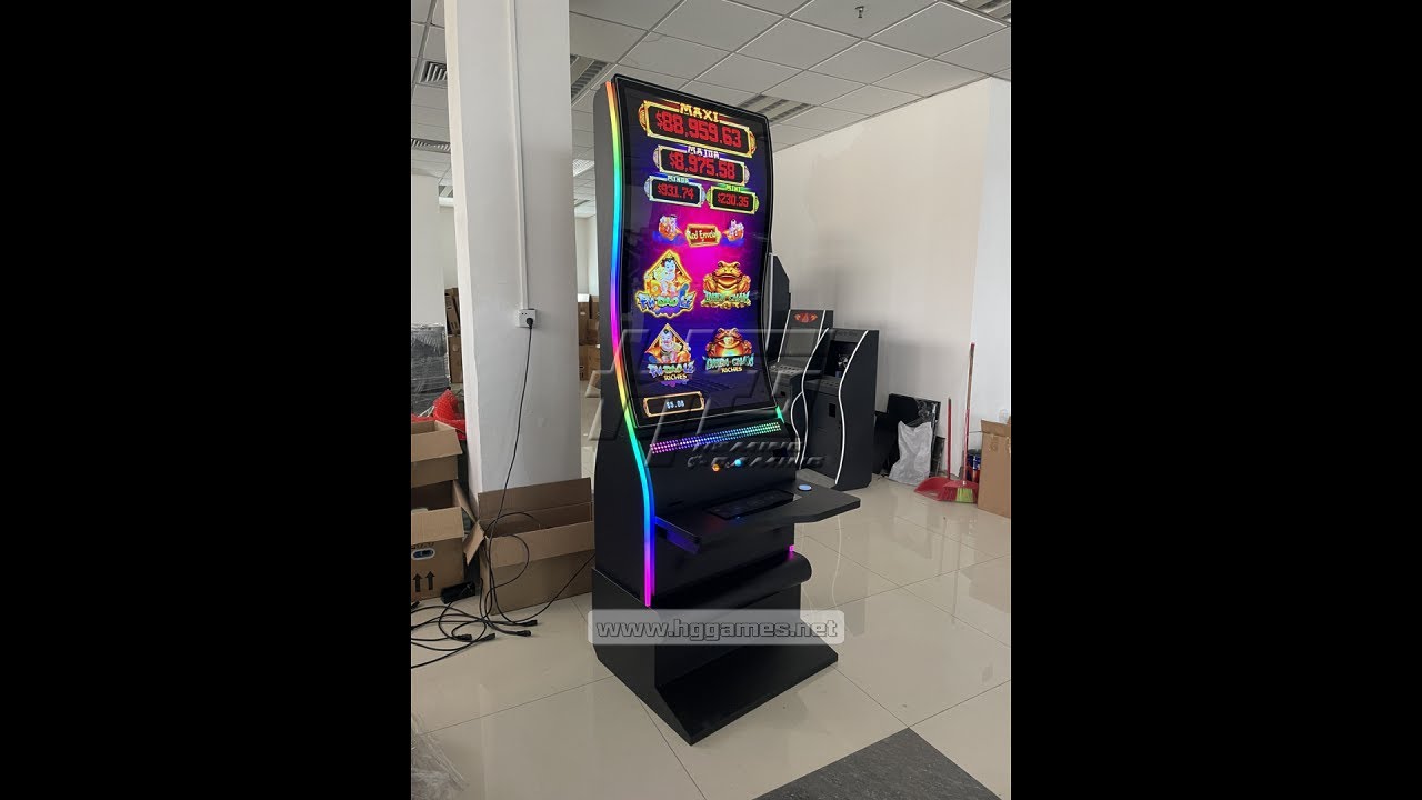 2023 Latest USA Version 55 Inch Curved "S" Touch Screen Skill Slot ...