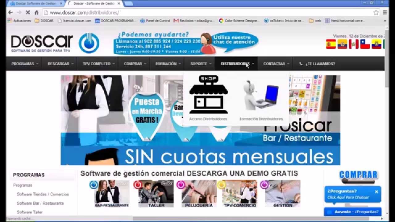 Plataforma para Distribuidores - Doscar Programas - YouTube
