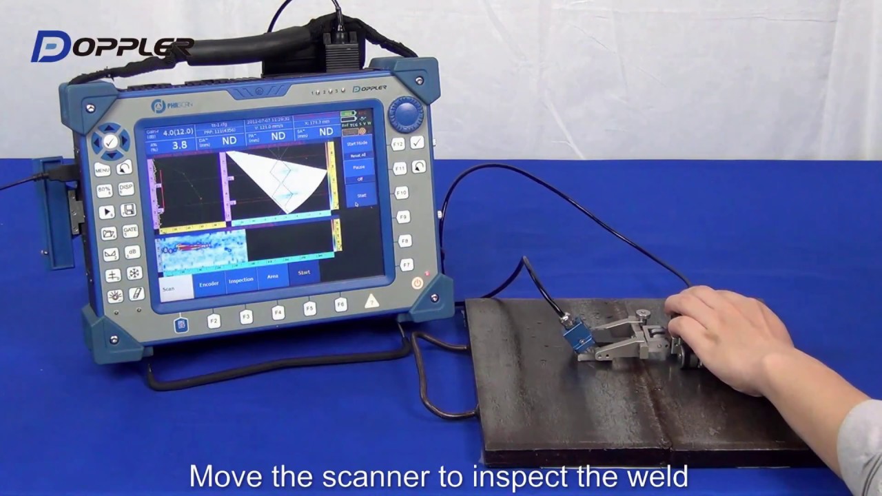 Part7 Single PA Probe Weld Inspection - YouTube