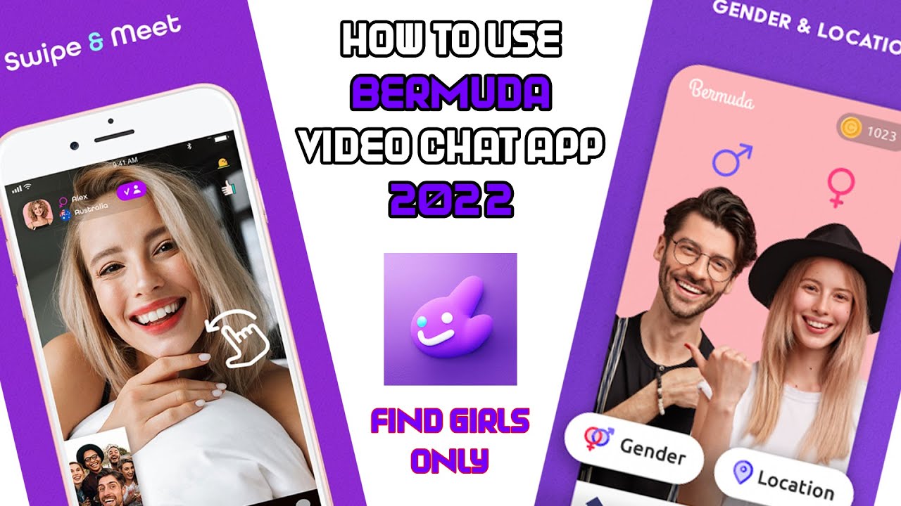 How To Use Bermuda Random Video Chat App 2022 | Find Girls Only Random ...