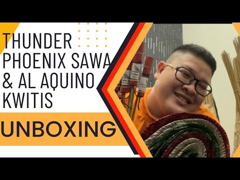 UNBOXING Thunder Phoenix Sawa and AL AQUINO SPECIAL KWITIS - YouTube