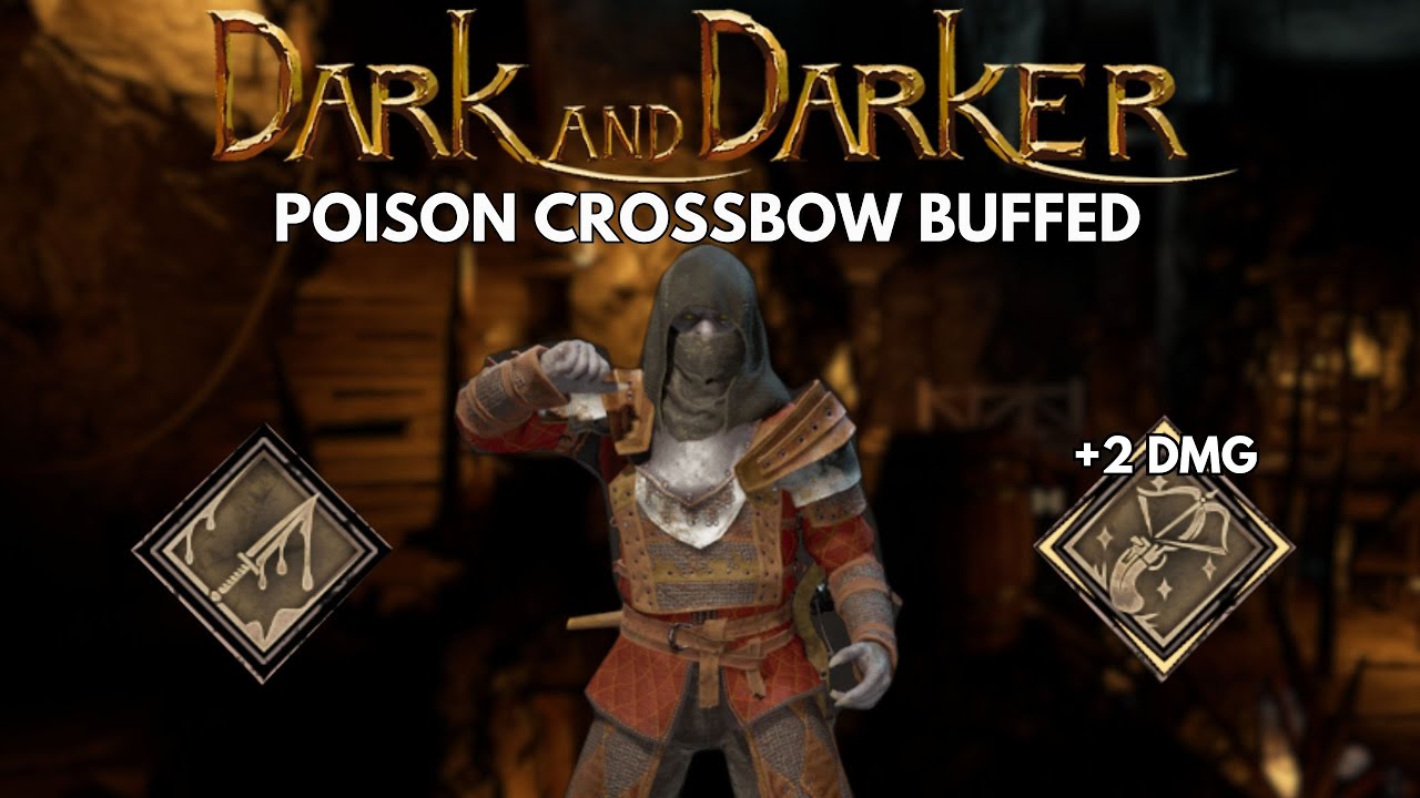 Rogue Crossbow Buffed! | Rupture Poison Build | Dark And Darker - YouTube