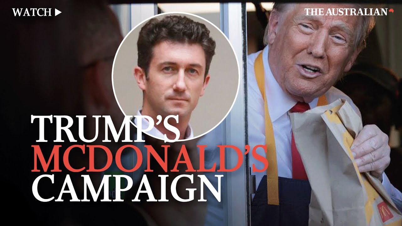 How Trump’s McDonald’s shift adds to his political iconography campaign ...