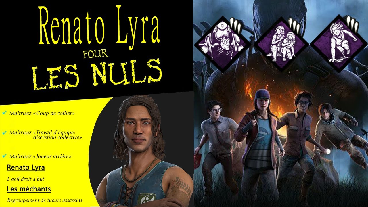 TUTO Compétences Renato Lyra / Survivant DBD / Dead by daylight FR ...