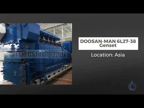 DOOSAN MAN 6L27 38 Genset | Asia