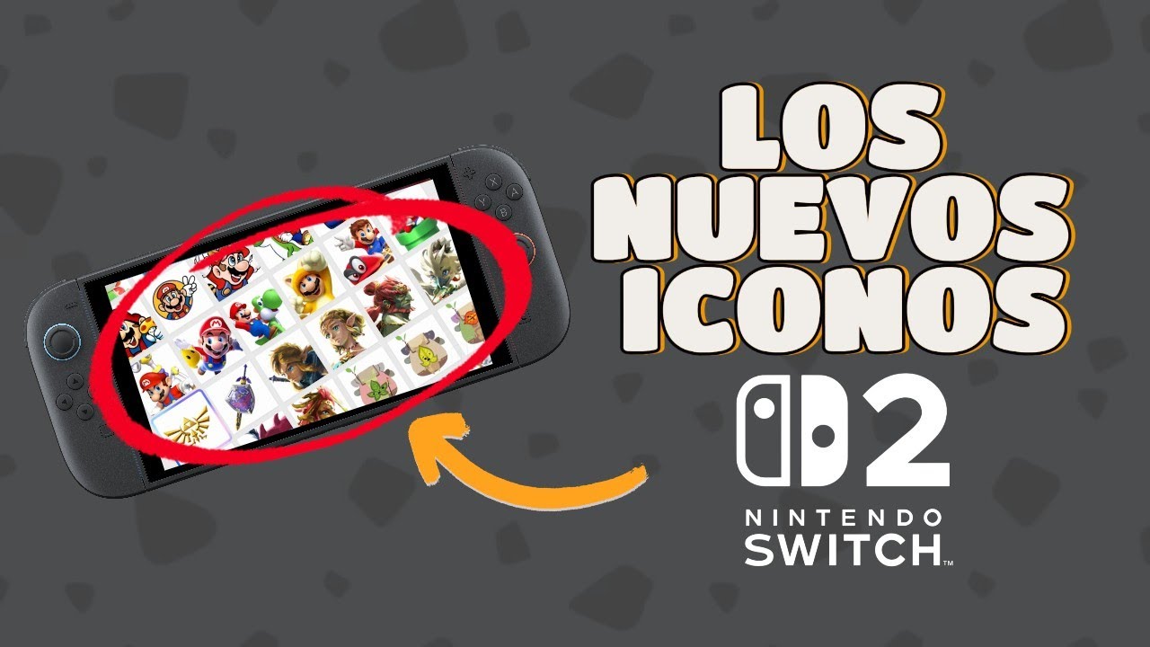 Nintendo Switch 2: conoce los nuevos iconos de perfil😊 - YouTube