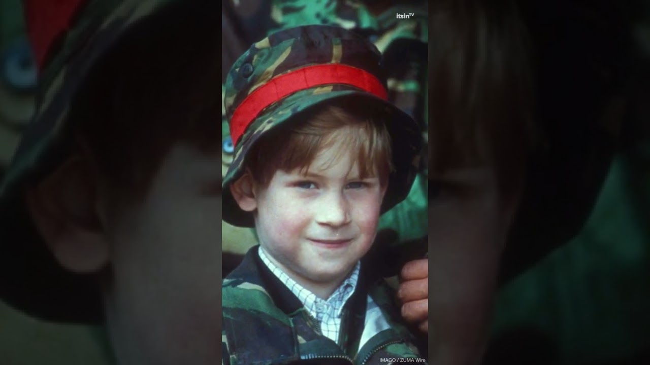 Prinz Harry als Kind | It's in TV #shorts - YouTube