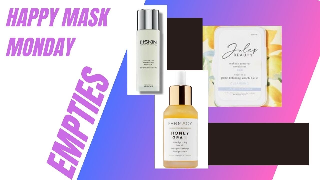 Mask Monday | Empties - YouTube