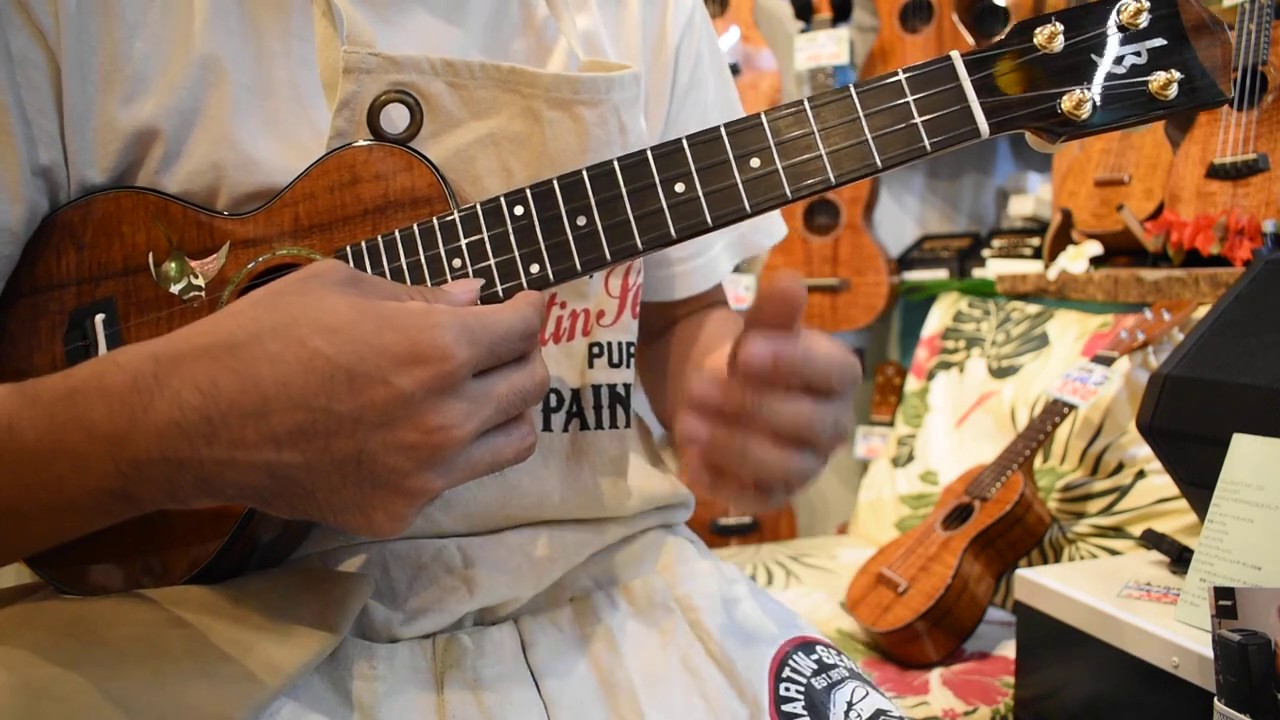 NEW/honua ukulele HC-Manta Concert @ukuleleshoptantan - YouTube