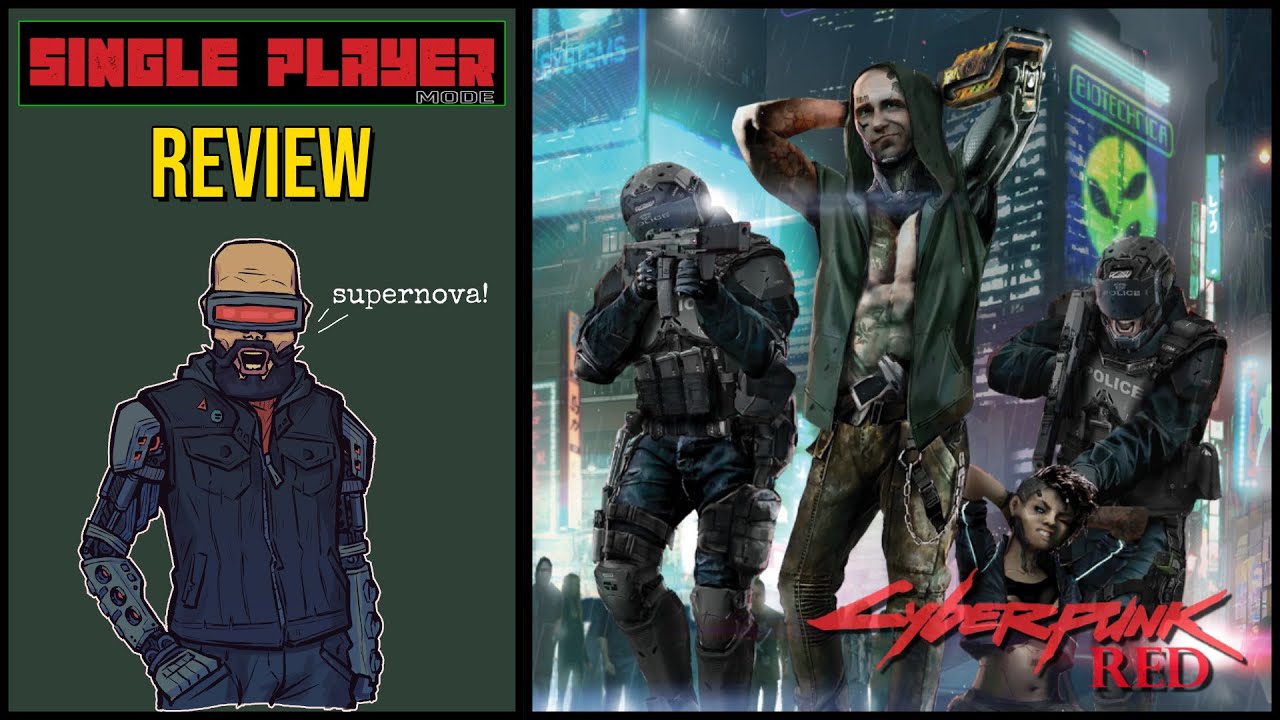 Single Player Mode For Cyberpunk Red. My Review. - YouTube