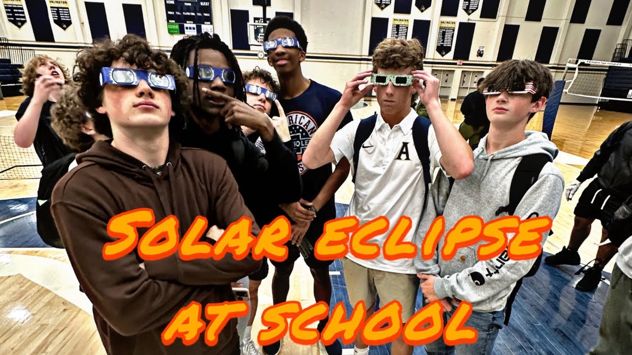 WATCHING THE SOLAR ECLIPSE AT SCHOOL ( Memphis edition) !+ Update on ...