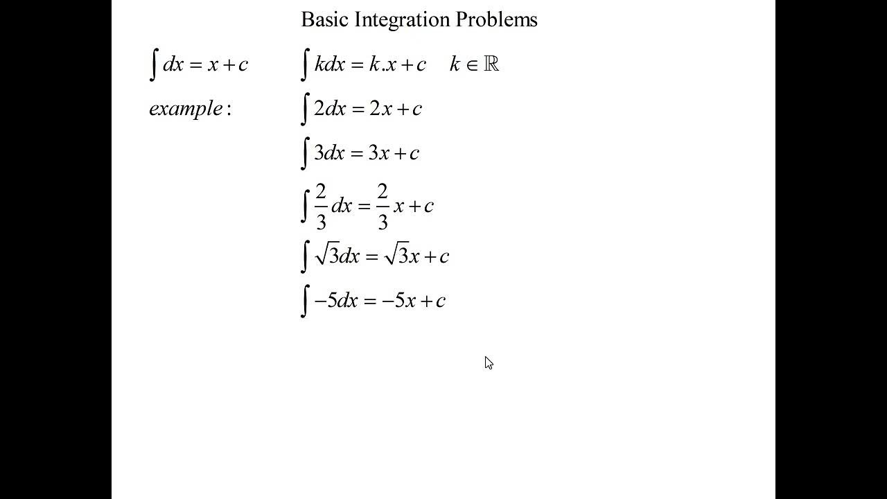 Basic of integrals problem |Maths Daily - YouTube