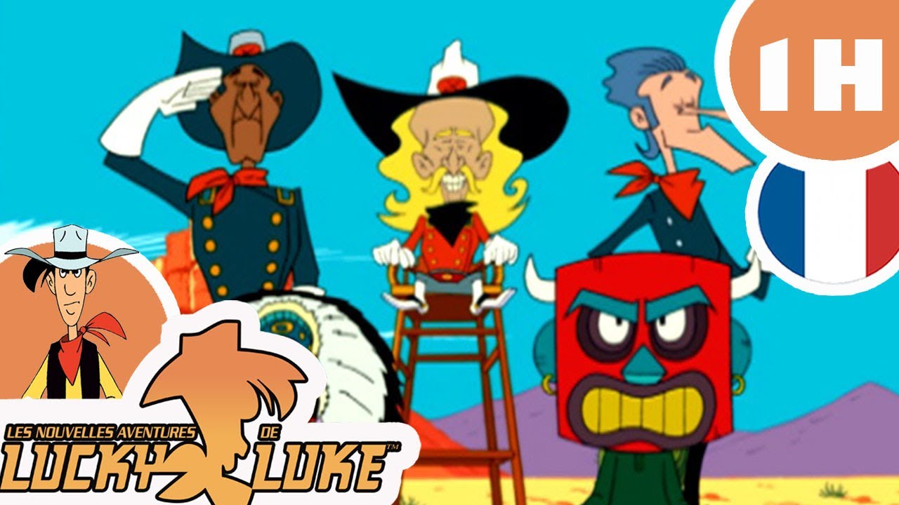 Lucky Luke va à Fort Custer ! - Compilation FR - YouTube