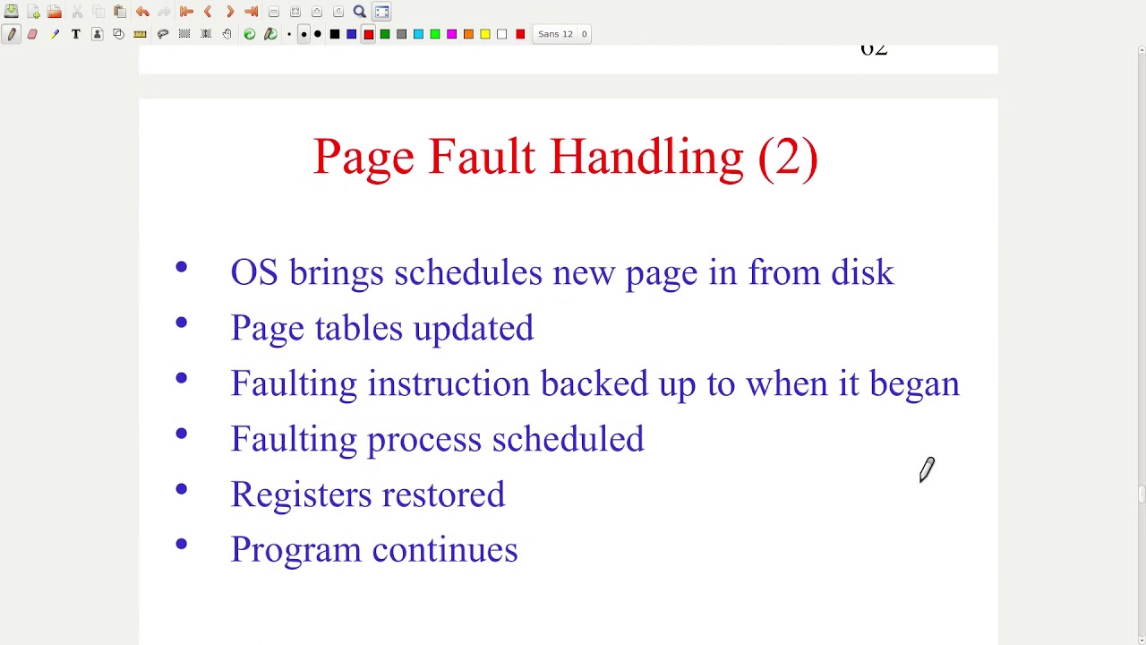 v192 implementacao page fault handler - YouTube