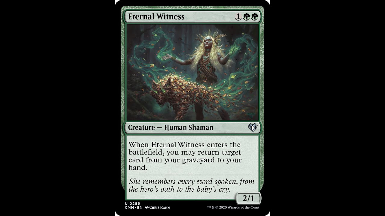Combo 10: Eternal Witness & Snap Loop - YouTube