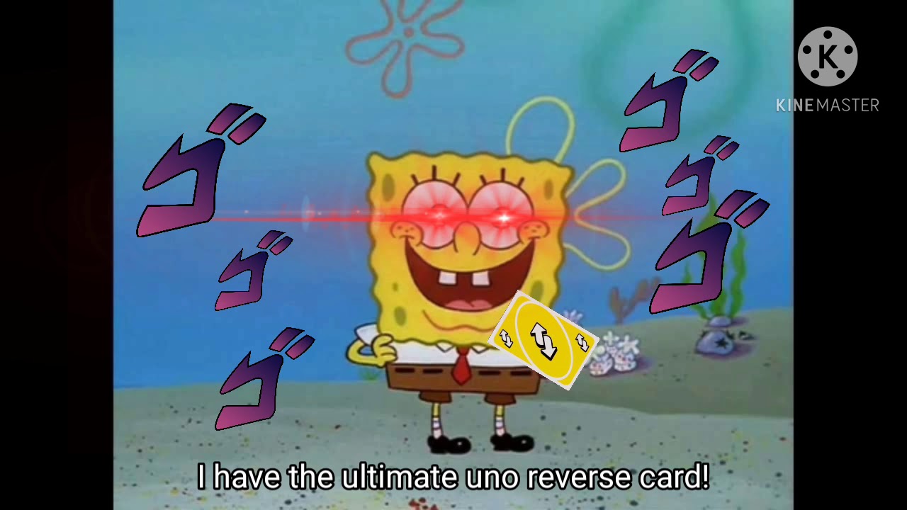 Please no Nickelodeon! Don't turn me into a... but Spongebob has an uno ...
