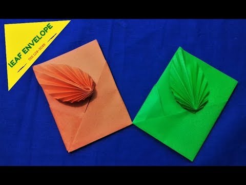 💌 How to Make a Paper Envelope without Glue or Scissors 💌 DIY Easy ...