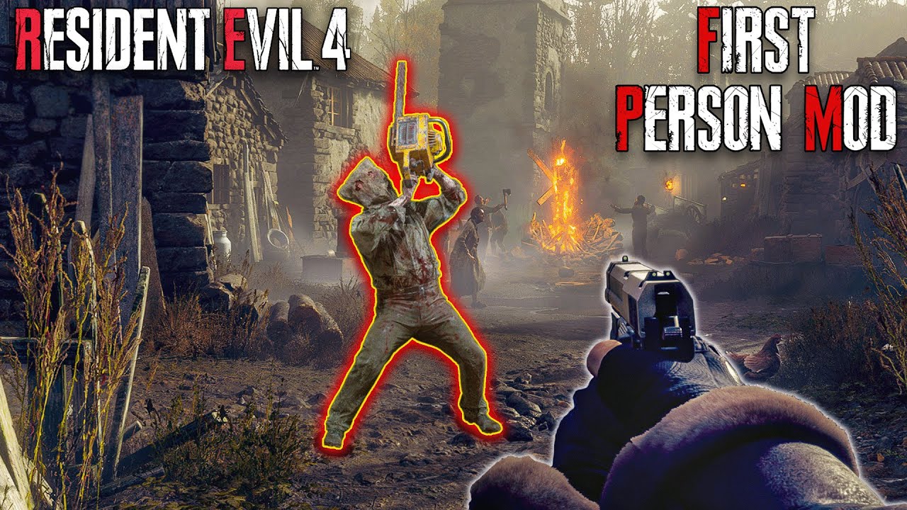 Resident Evil 4 Remake (First Person Mod) Professional Walkthrough Part ...