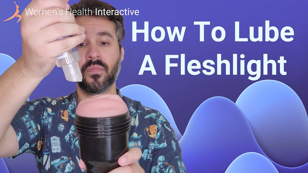 How To Lube A Fleshlight (Demo) - YouTube