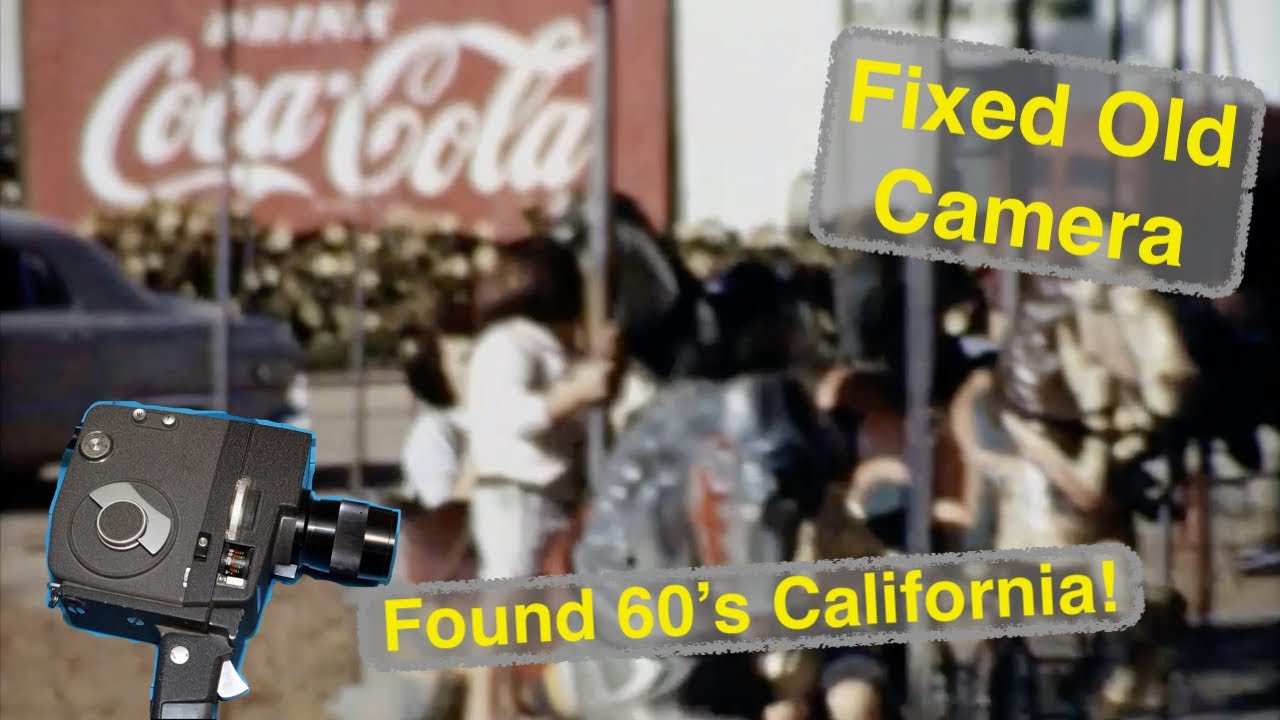 8mm Camera Fix 1960's California Found! - YouTube