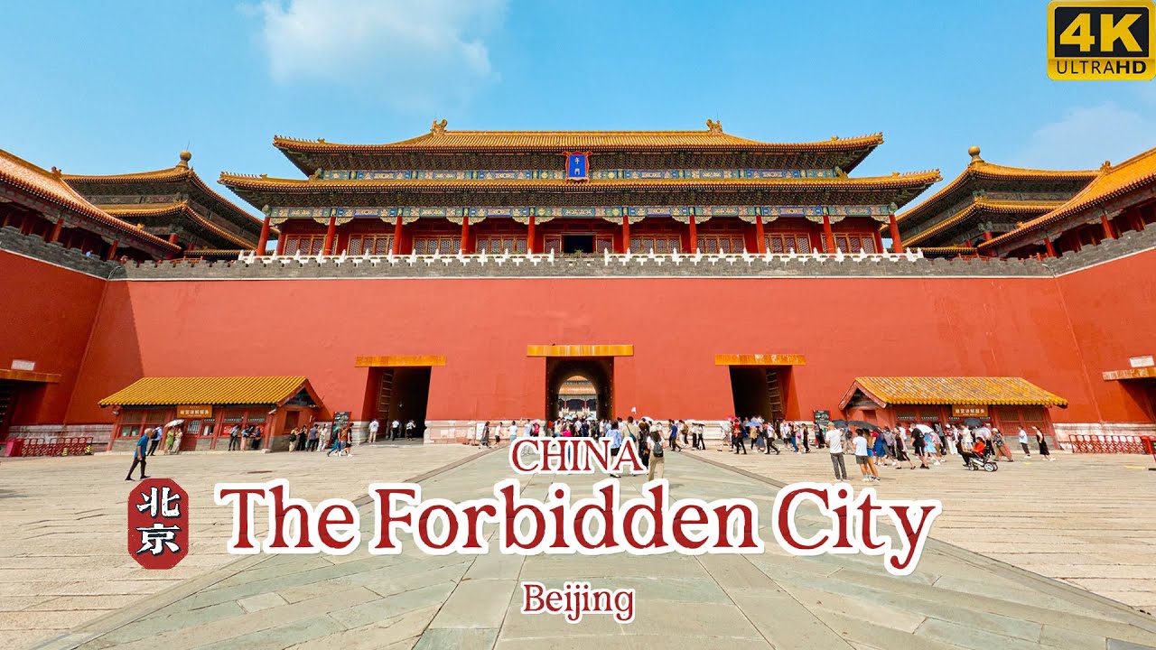 [4K CHINA] Walking Tour In The Forbidden City | World Heritage ...