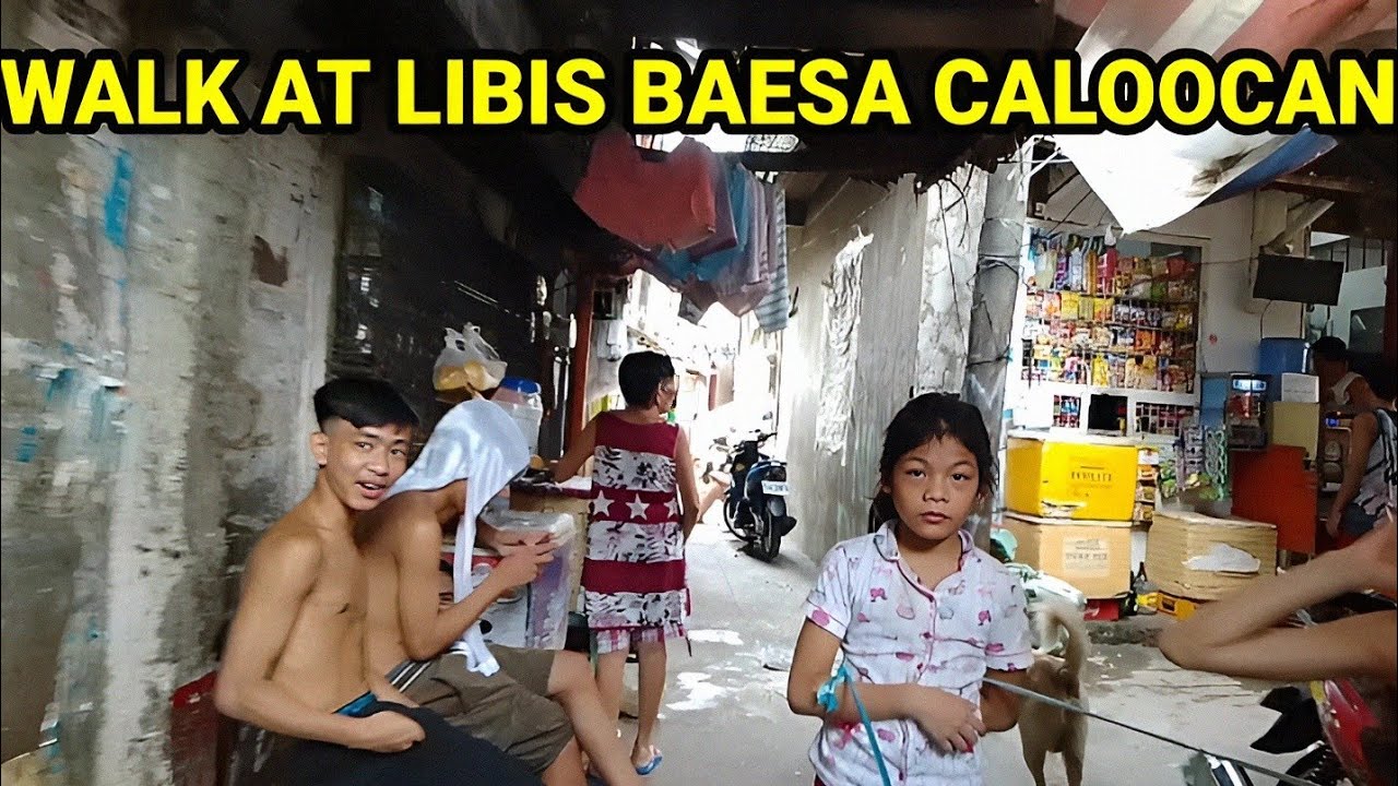 WALK AROUND LIBIS BAESA CALOOCAN CITY | PHILIPPINES - YouTube
