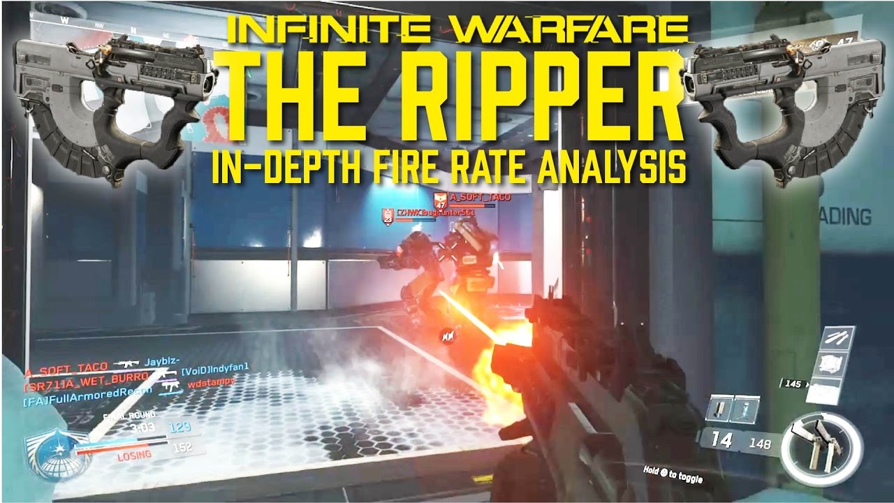 The Ripper - In-Depth Fire Rate Analysis (SMG & Assault Rifle Modes ...