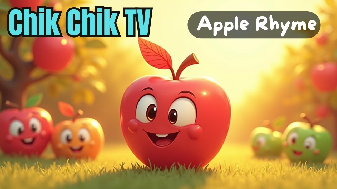 The Colors of the Apple – A Song of Health |An Apple Song #kidslearning ...