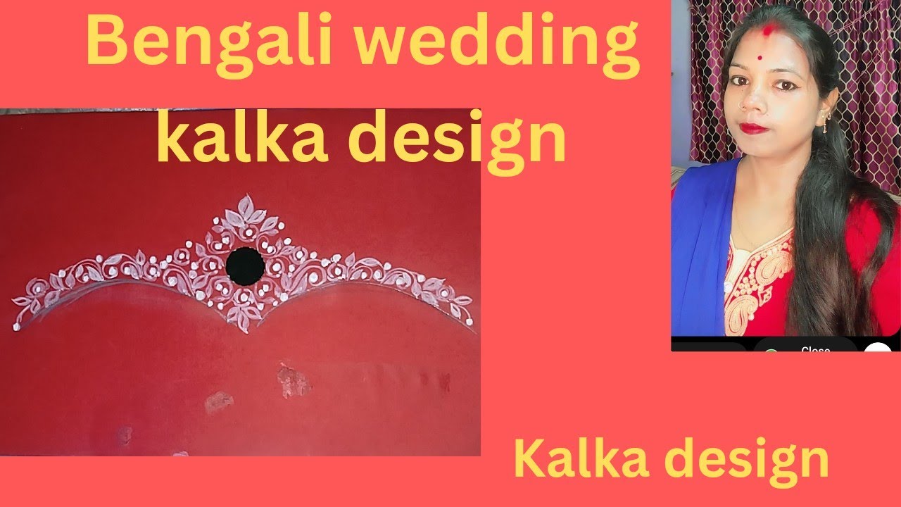 Bengali#wedding kalka design - YouTube