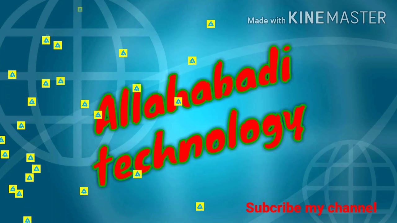 Welcome my channel Allahabadi technology - YouTube