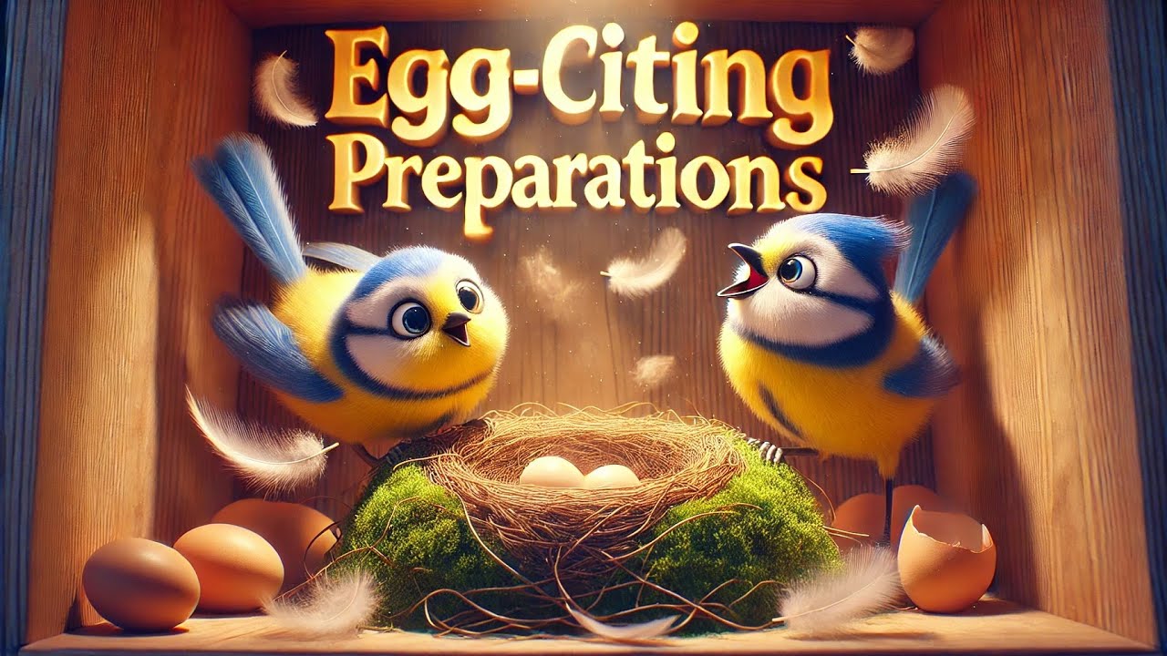 EGG-CITING PREPARATIONS! 🐦 Bridget’s Nest is Taking Shape! - YouTube