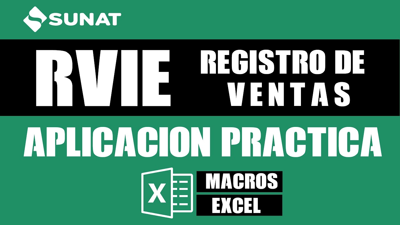 SIRE SUNAT - Registro de ventas electrónico RVIE | caso práctico con ...