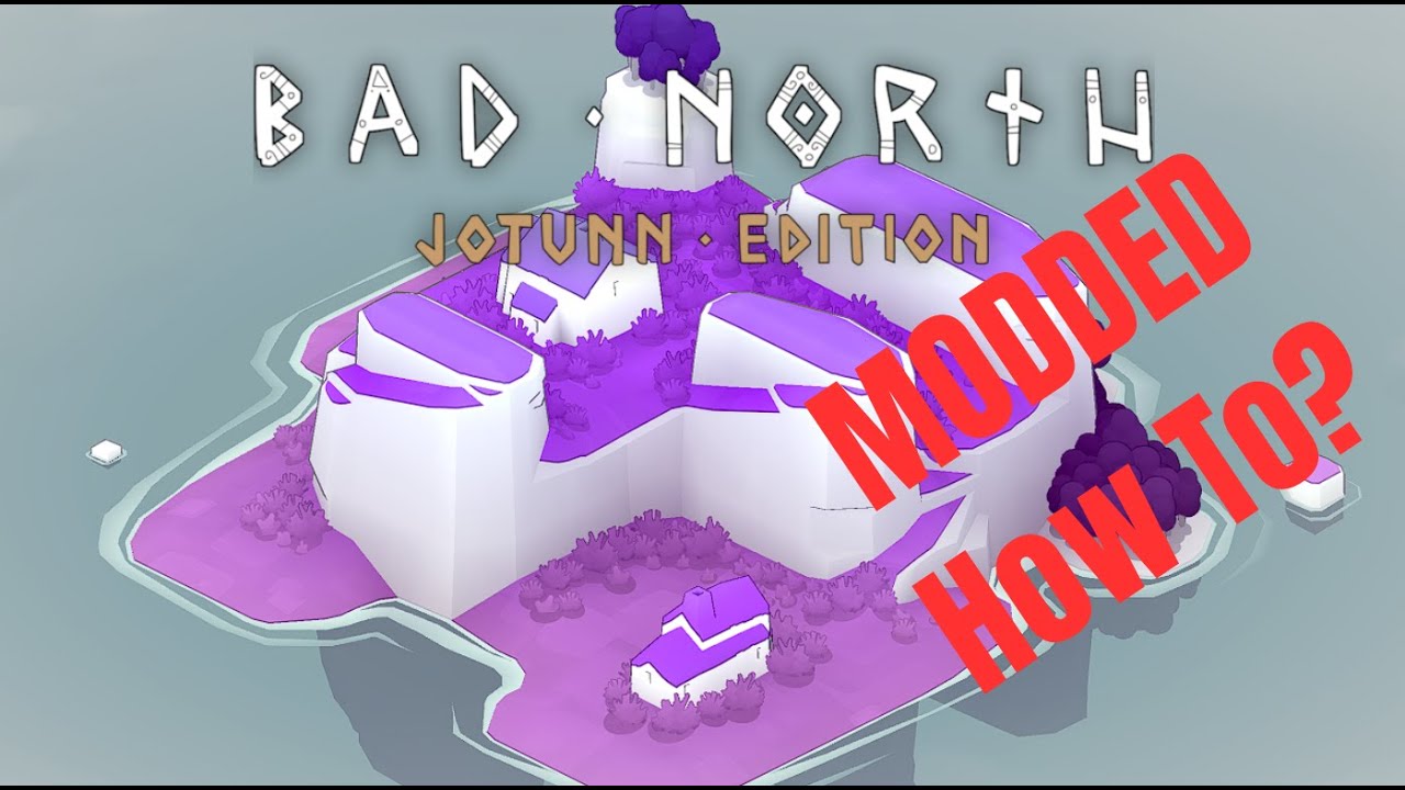 How to use Bad North Mods Version 1 BepInEx - YouTube