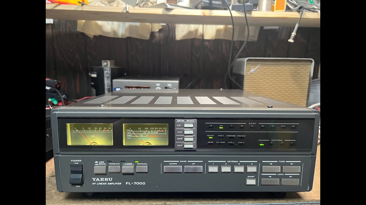 Yaesu FL7000 Amplifier - YouTube