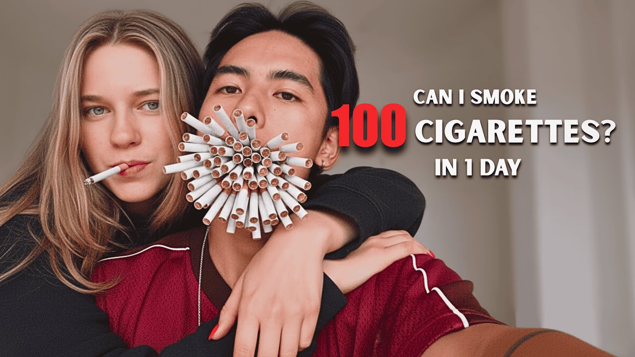 I Smoked 100 Cigarettes to Try Quit Smoking (experiment) - YouTube