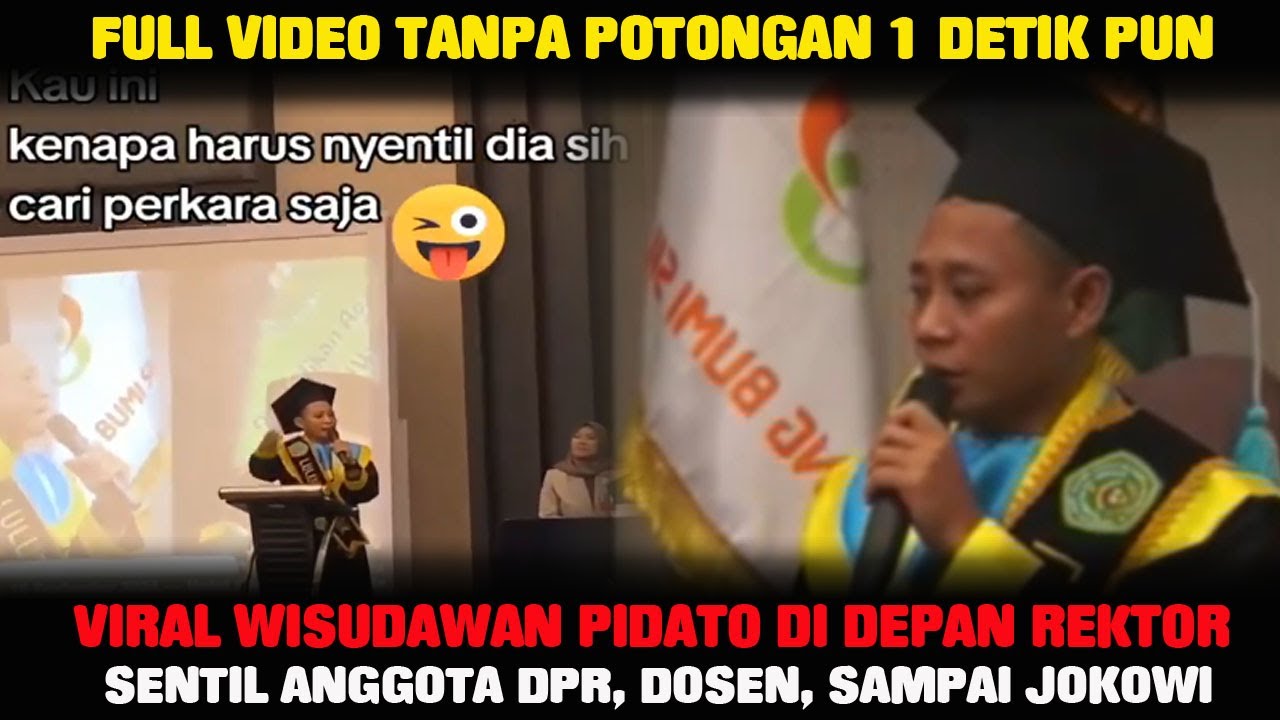 FULL EDITION TANPA POTONGAN ! Video VIRAL Wisudawan STAIS GARUT - YouTube