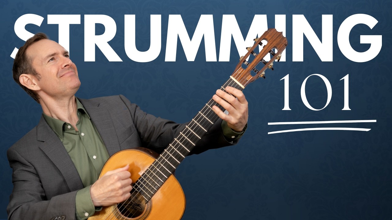 How to Strum Guitar - the Quick and Easy Way to Learn - YouTube