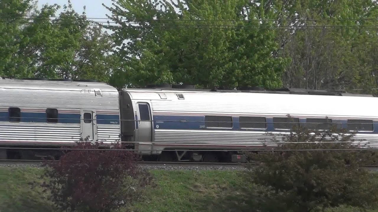 Amtrak Engine # 1 Leads Train 48 Lake Shore Limited - YouTube