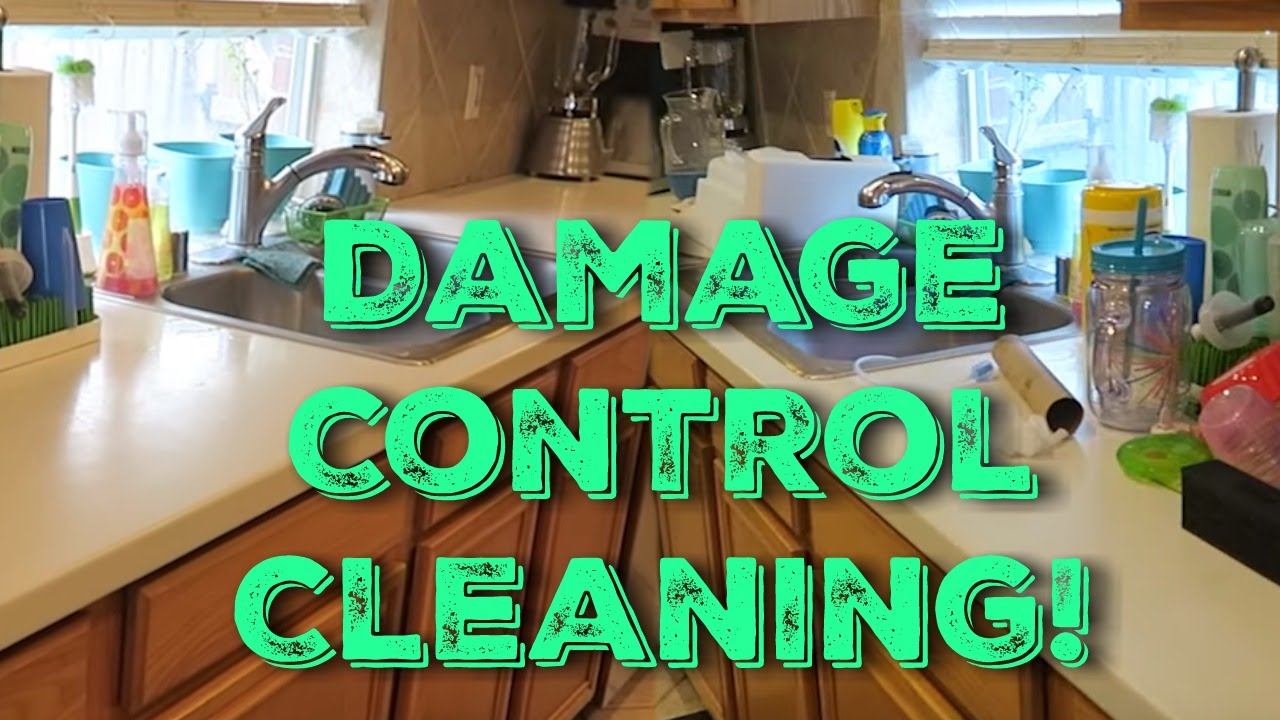 Damage Control Cleaning in 6 Simple Steps! - YouTube