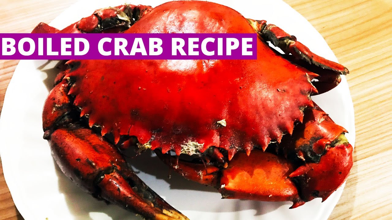 Boiled Crab | Alimasag Lutong Bahay Recipe - YouTube
