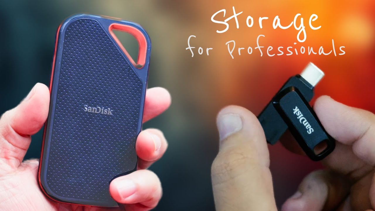 SanDisk Extreme Pro Portable SSD & SanDisk Ultra Dual Drive Go ...