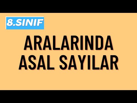 Aralarında Asal Sayılar Konu Anlatımı | 8. Sınıf Matematik | LGS KAMPI 2022