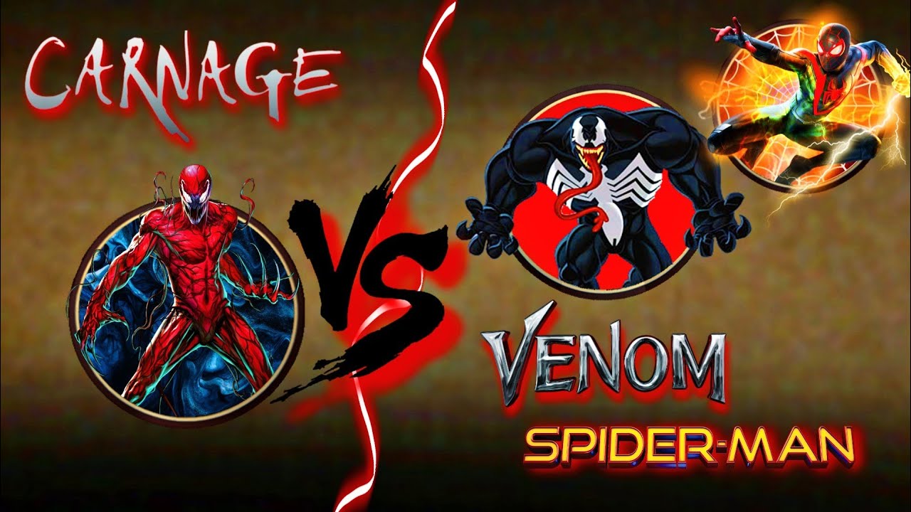 Shadow Fight 2 Carnage Vs Venom And Spider-Man - YouTube