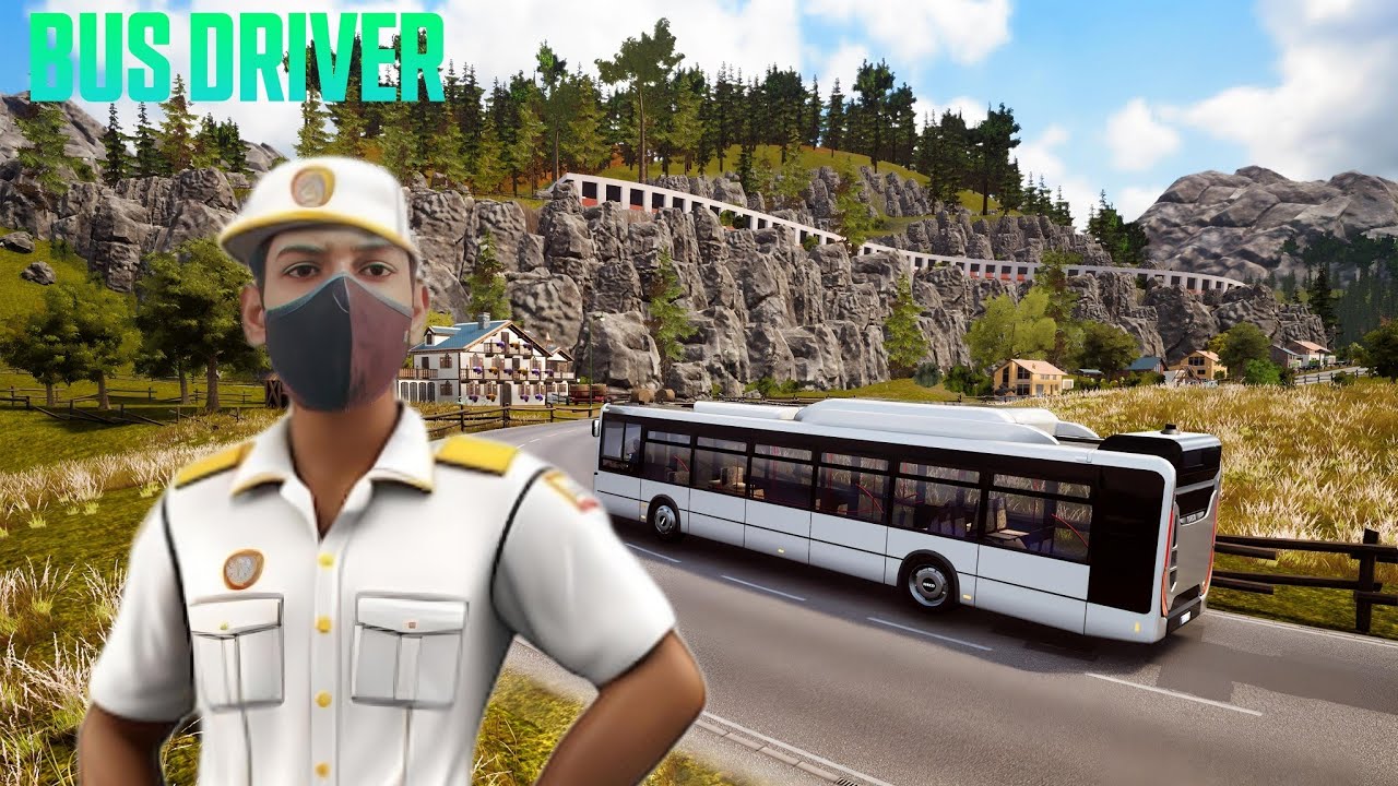 I BECOME BUS DRIVER (BUS SIMULATOR IN MOBILE) - YouTube