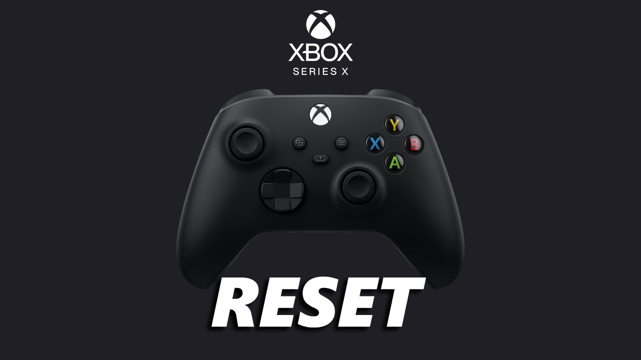 How To Reset Xbox Controller - YouTube