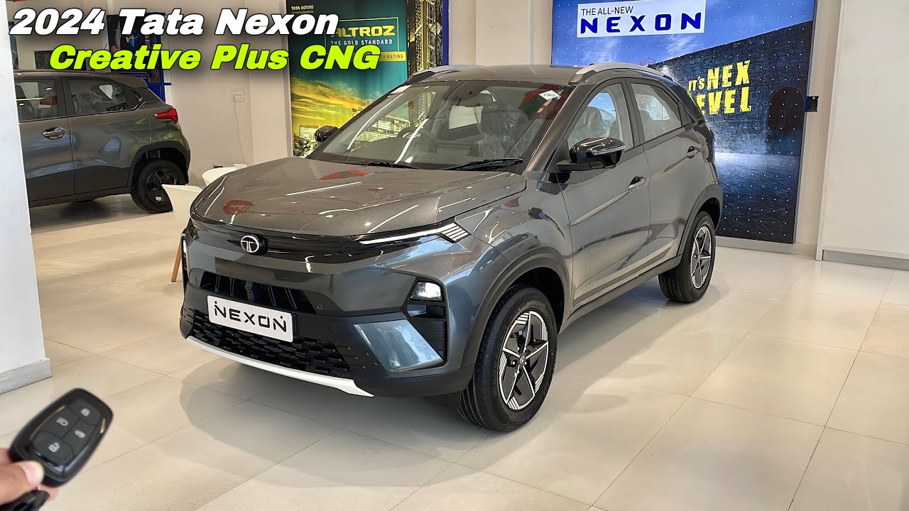 Tata Nexon Creative Plus i-CNG 2024 Price & Features ️ Bye-Bye Brezza ...