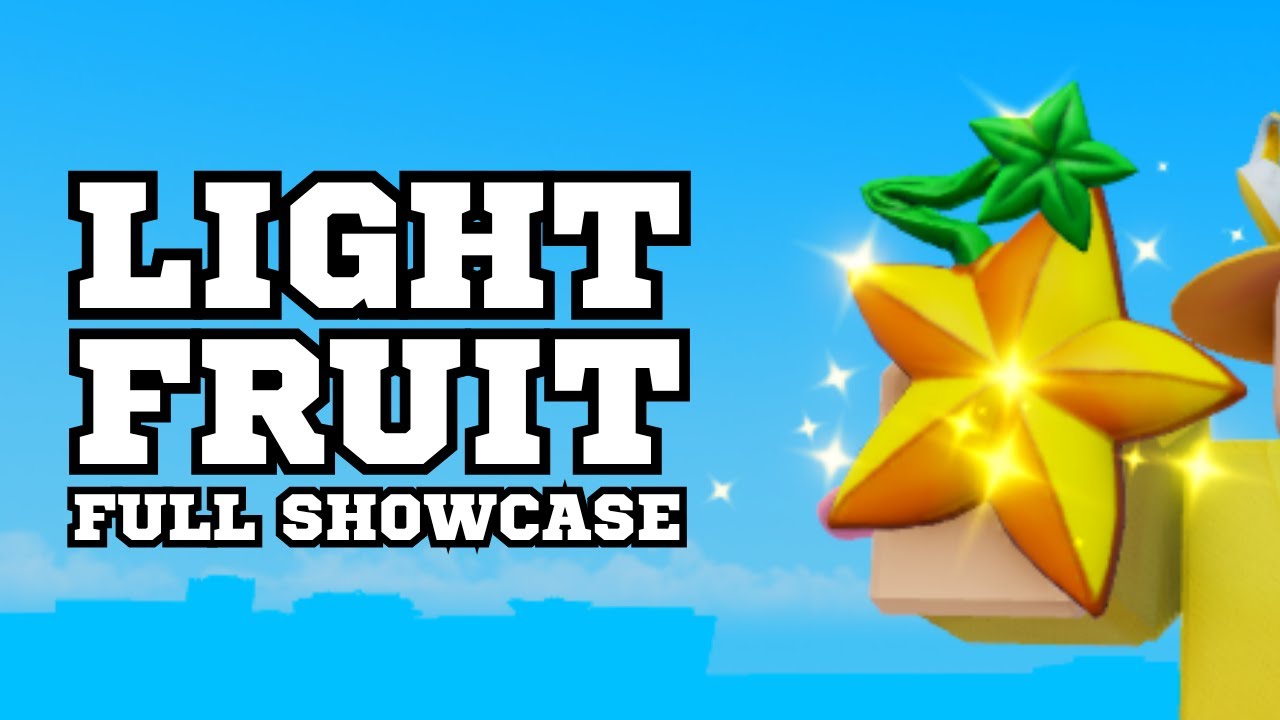 Light Fruit V1 & V2 Showcase King Legacy - YouTube