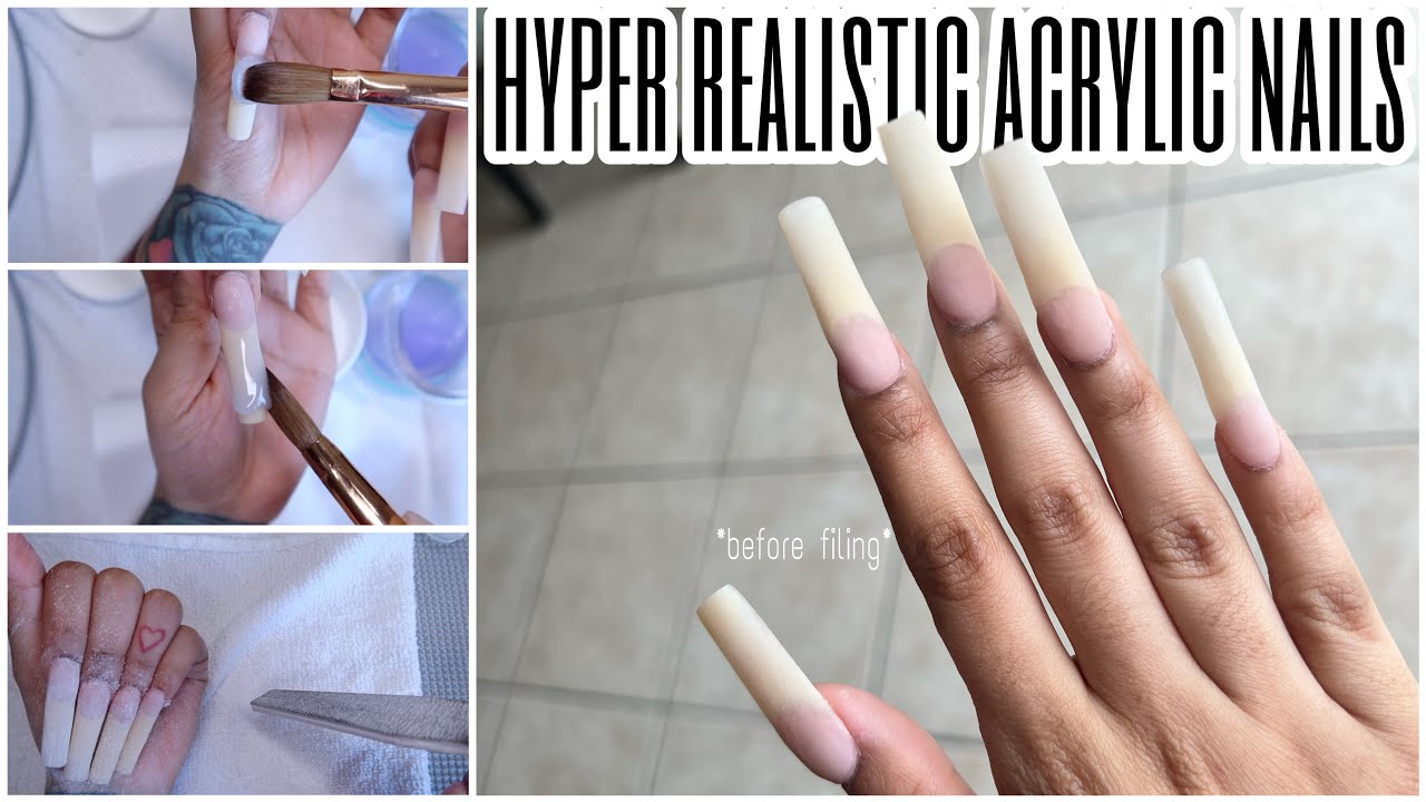 Hyper Realistic Nails (I can't believe how good they turned out ...